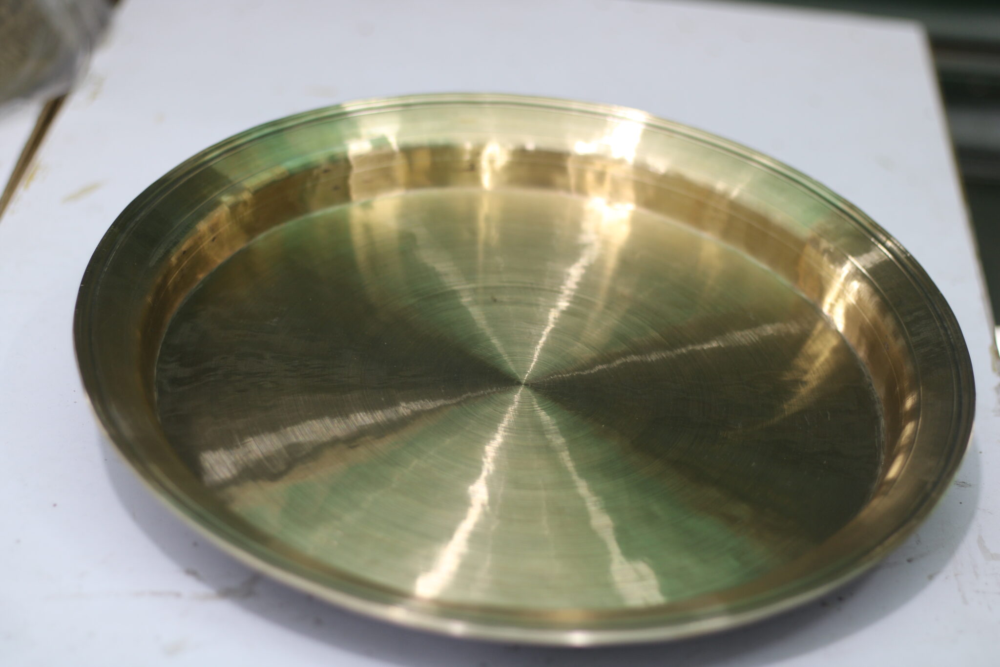 BELL METAL CHARAS CHOOCH KAHI (PLATE/DISH) - Brahmaputra Fables