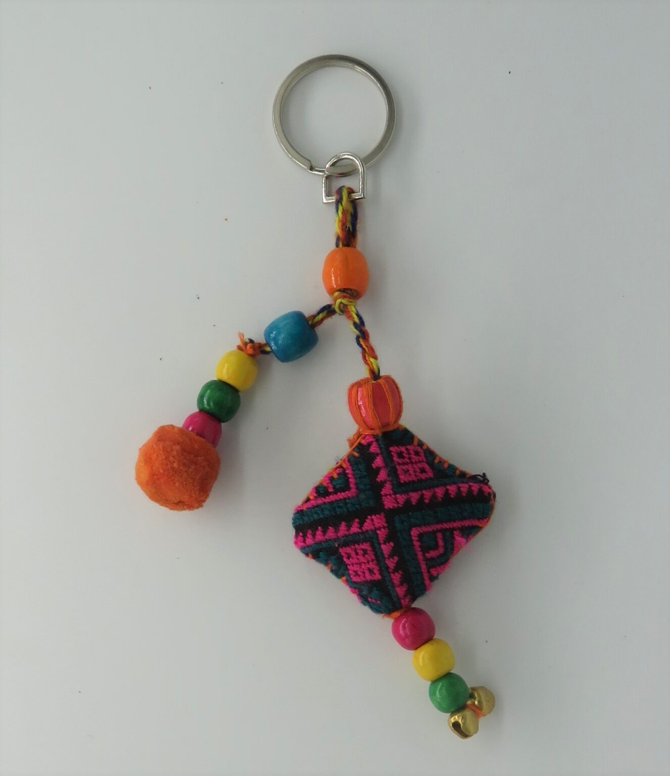 Upcycled handcrafted key chain - Brahmaputra Fables